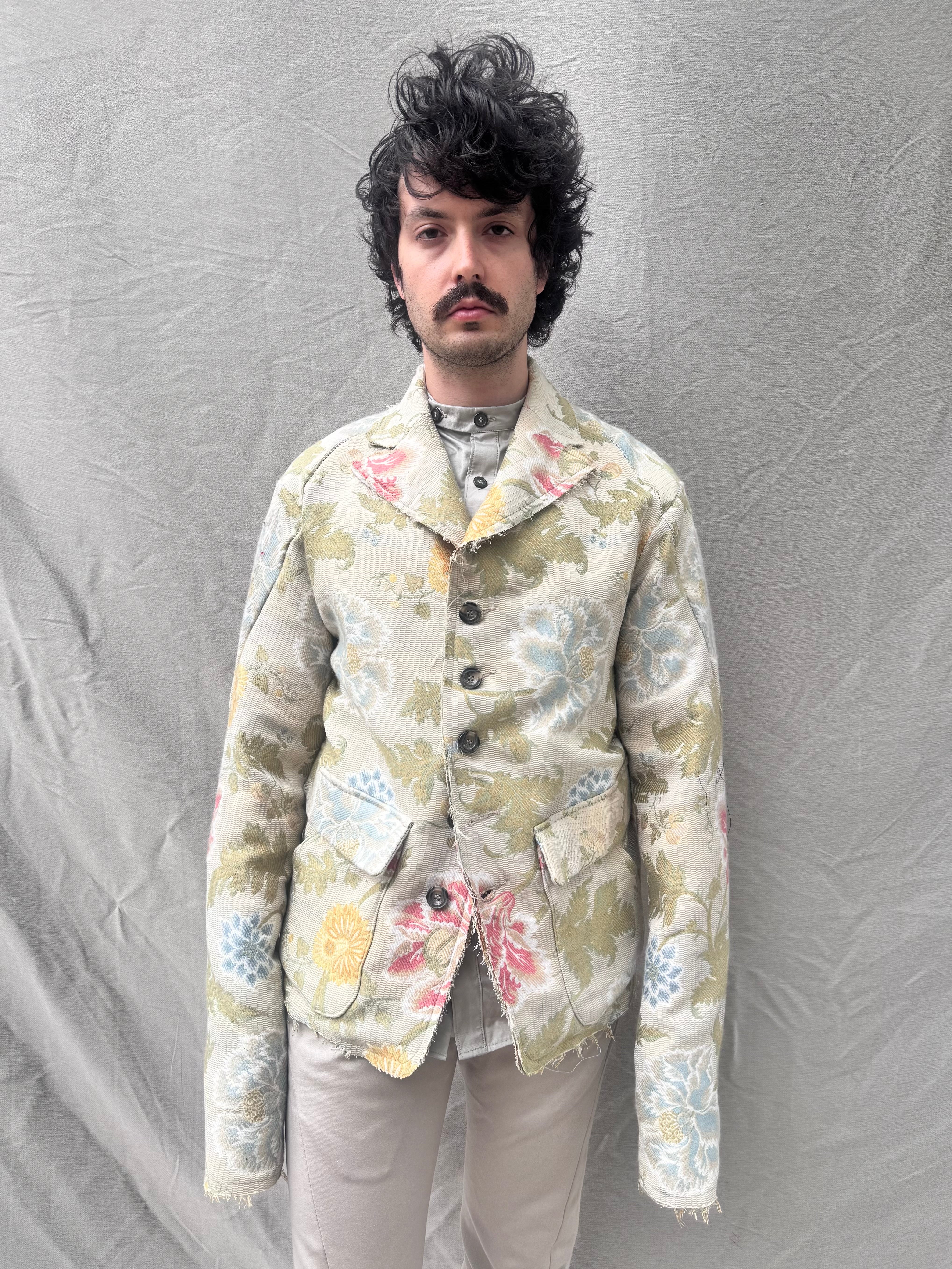 FW25 || PROTOLOGICAL ARCHETYPE TYLER BLAZER || COTTON + SILK BROCADE ...